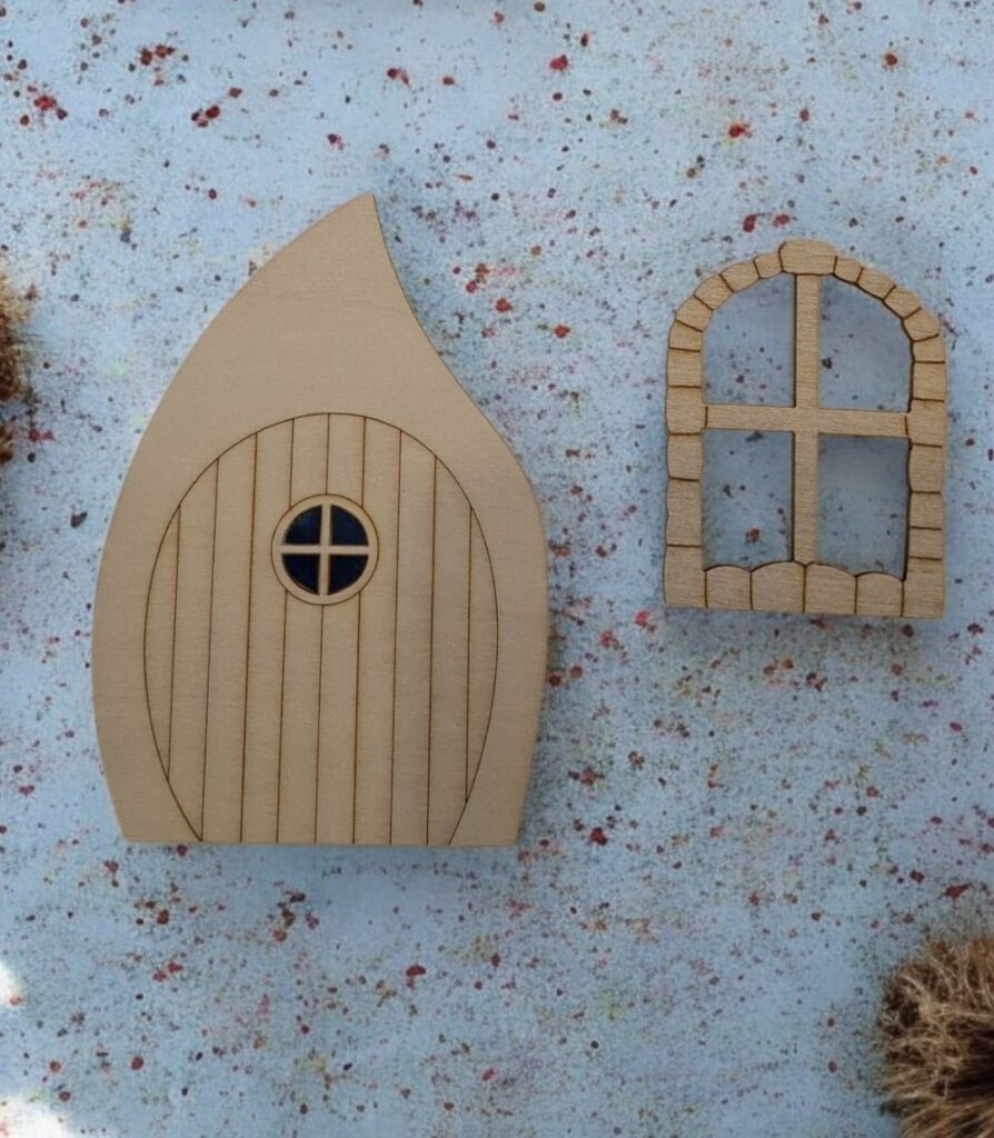 DIY Fairy door & window set (Random) – The Plant Lady
